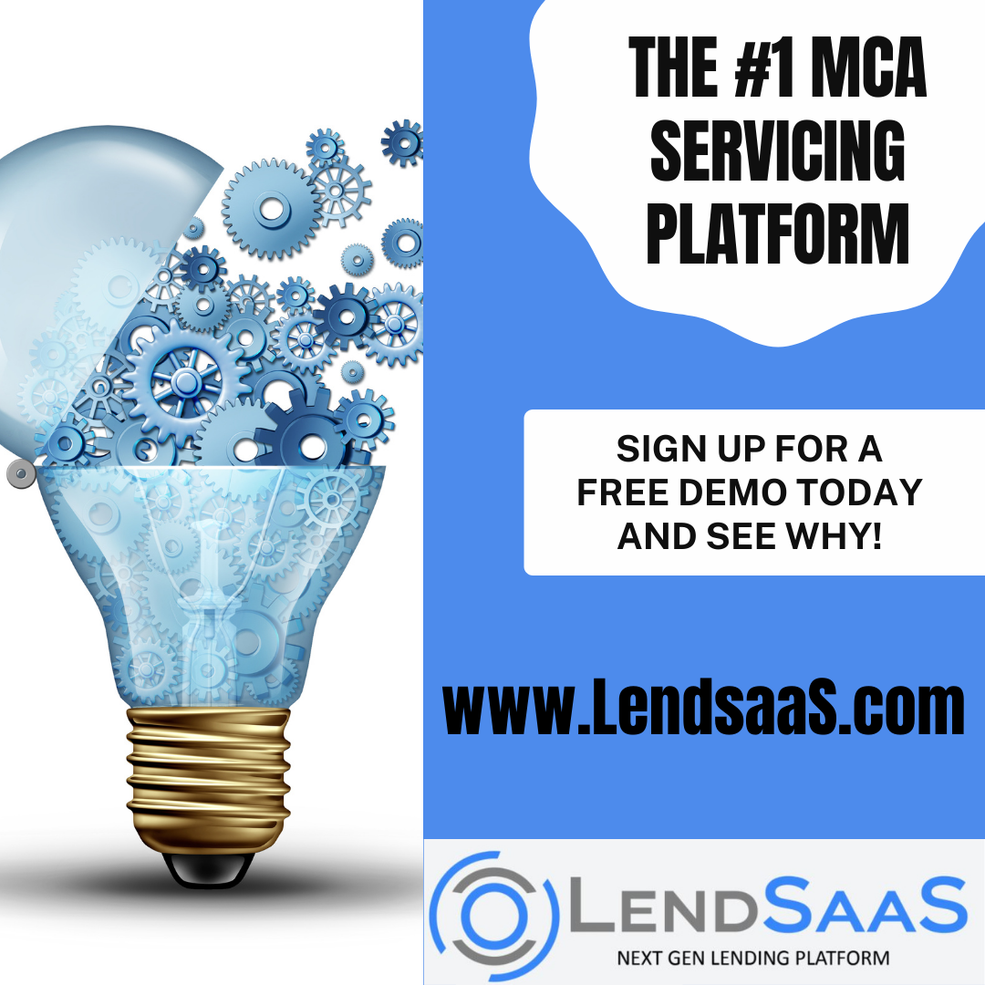 The Premier MCA Software: LendSaaS - LendSaaS MCA Platform